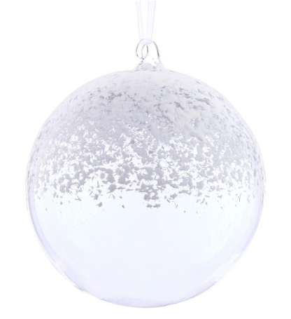 Esfera de cristal nevada 20.3 cms – Rugs Decor