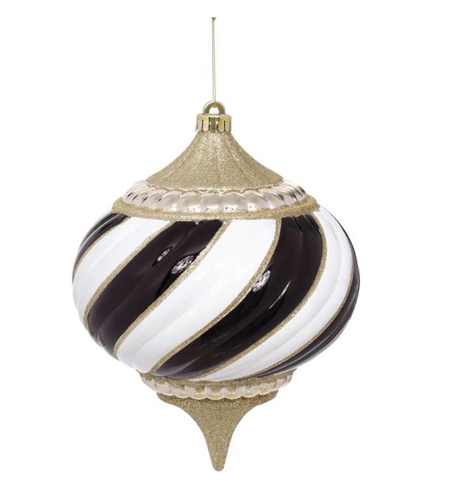 Esfera glamorous espiral 33 cms – Rugs Decor